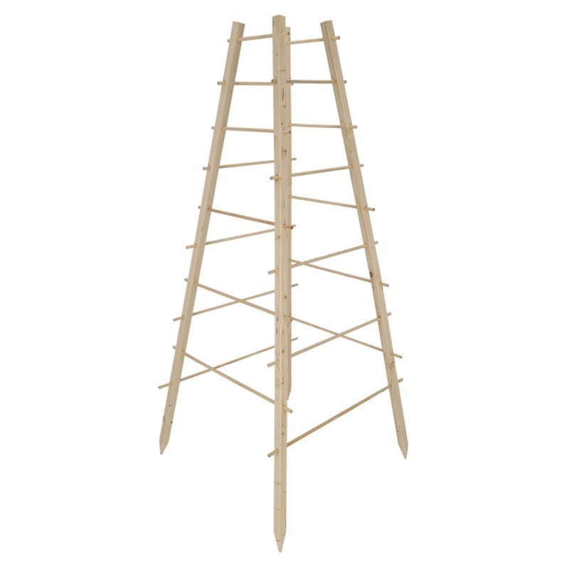 Support plantes bois pyramide Esschert Design BV | Leroy Merlin