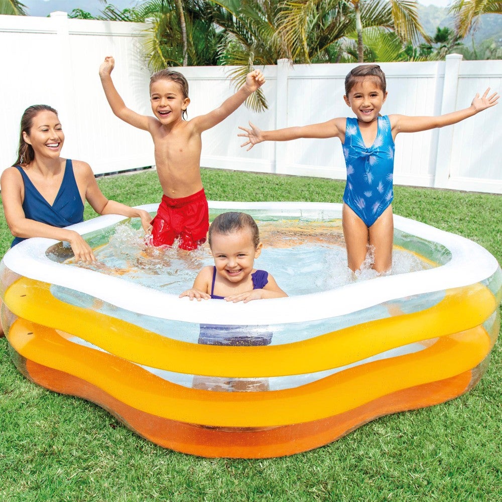 Piscine Forme Etoile 185 x 180 cm - Intex | Leroy Merlin