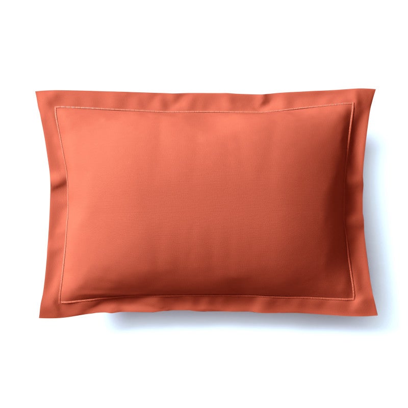 Taie d'oreiller percale de coton peigné "Julian" toutes dimensions ...