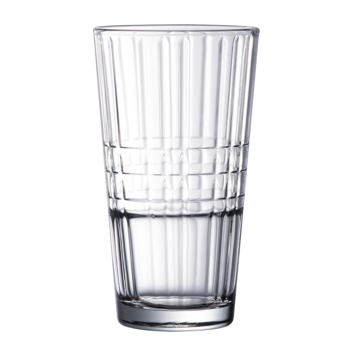 Caja 6 Vasos Altos Vidrio Stack'up Cross 35cl | Leroy Merlin