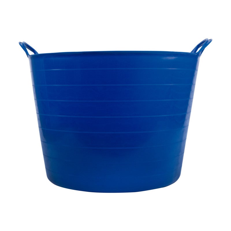 Seau Bleu 42L plastique alimentaire flexible avec poignées BELLOTA ...