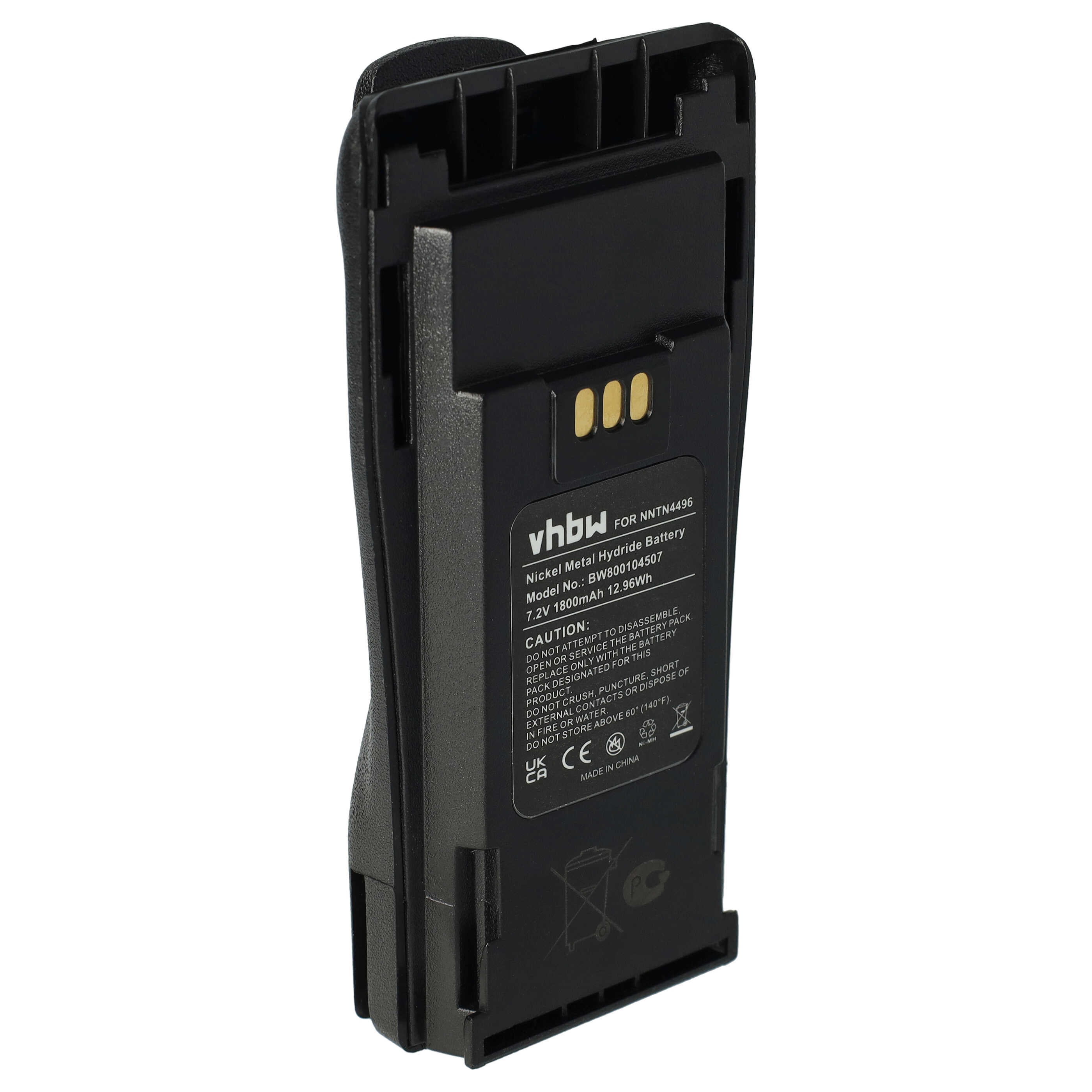 Vhbw Batterie compatible avec Motorola CP200XLS, DP1400, CP250, CP340 ...
