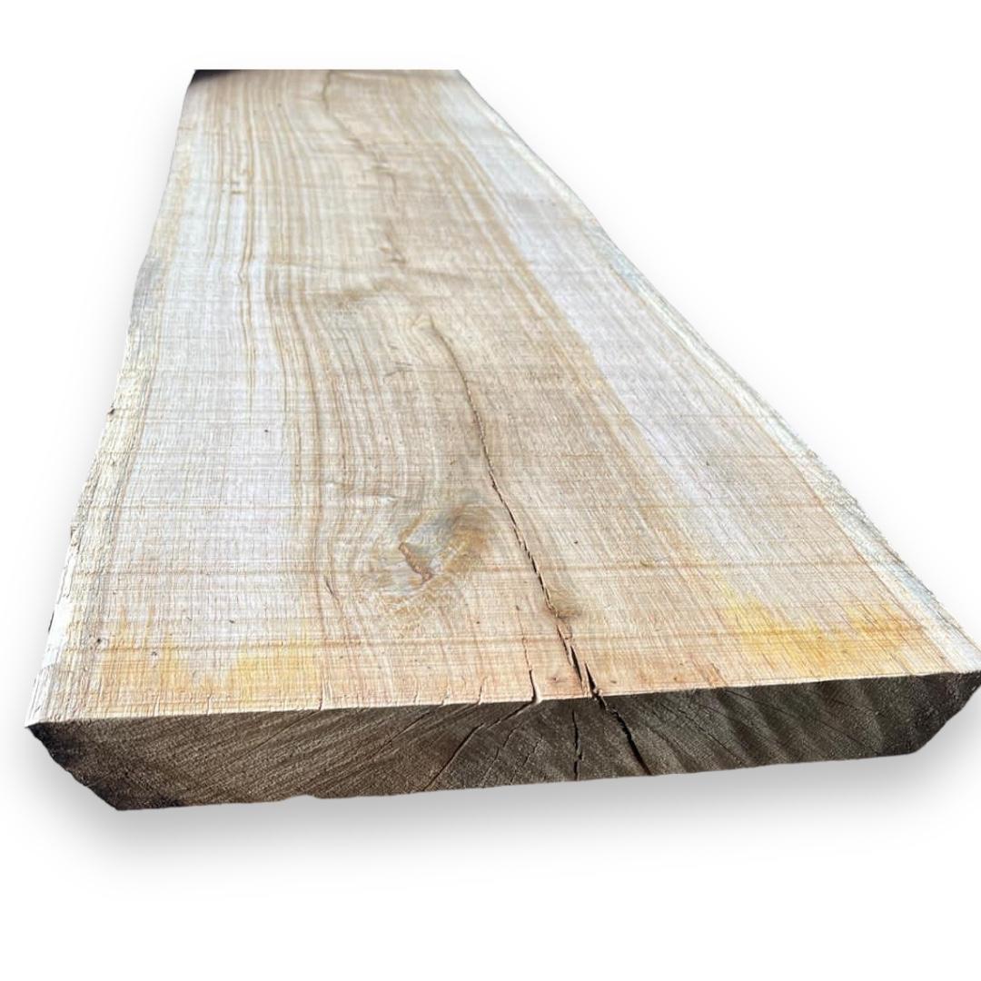 Planche de chêne massif traité sans séchage 5 x 26 à 36 x 150 cm ...