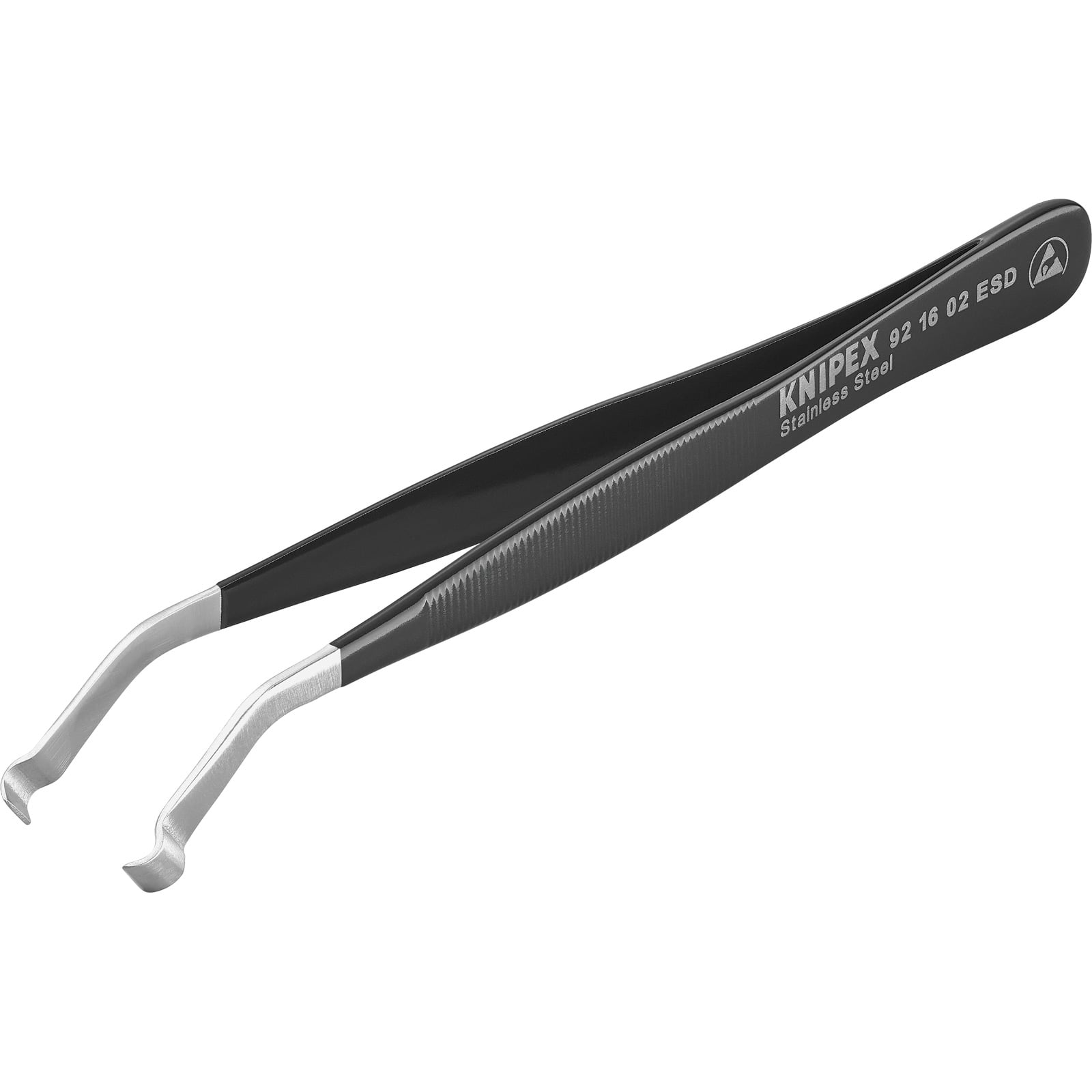 Knipex Pincette de positionnement ESD Acier inoxydable - 921602ES ...