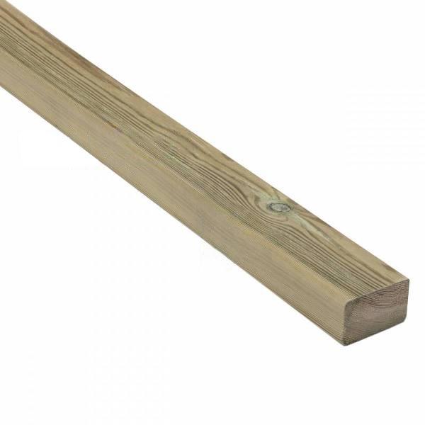 Lambourde Pin 45x70x2400mm ou 2m40 traité classe 4 vert | Leroy Merlin