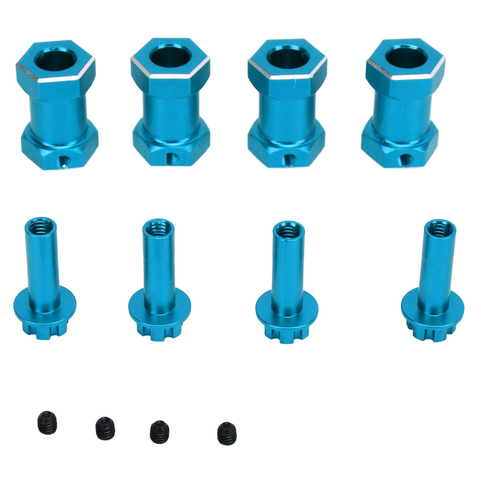 RC Wheel Hex Hub Lega di alluminio Estensione Combiner Forte Leggero ...