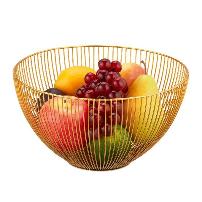 Coupe à fruits en métal doré | Leroy Merlin
