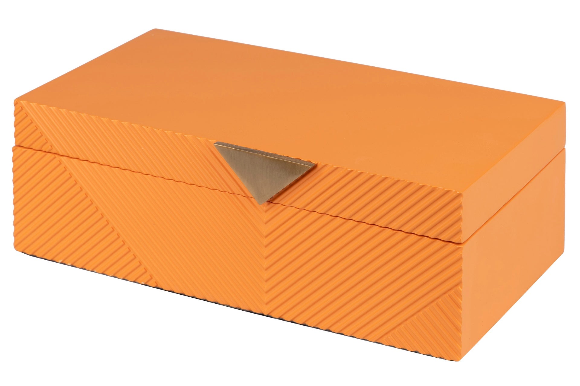 Boîte en résine/métal 28 x 16 x 10 cm | Leroy Merlin