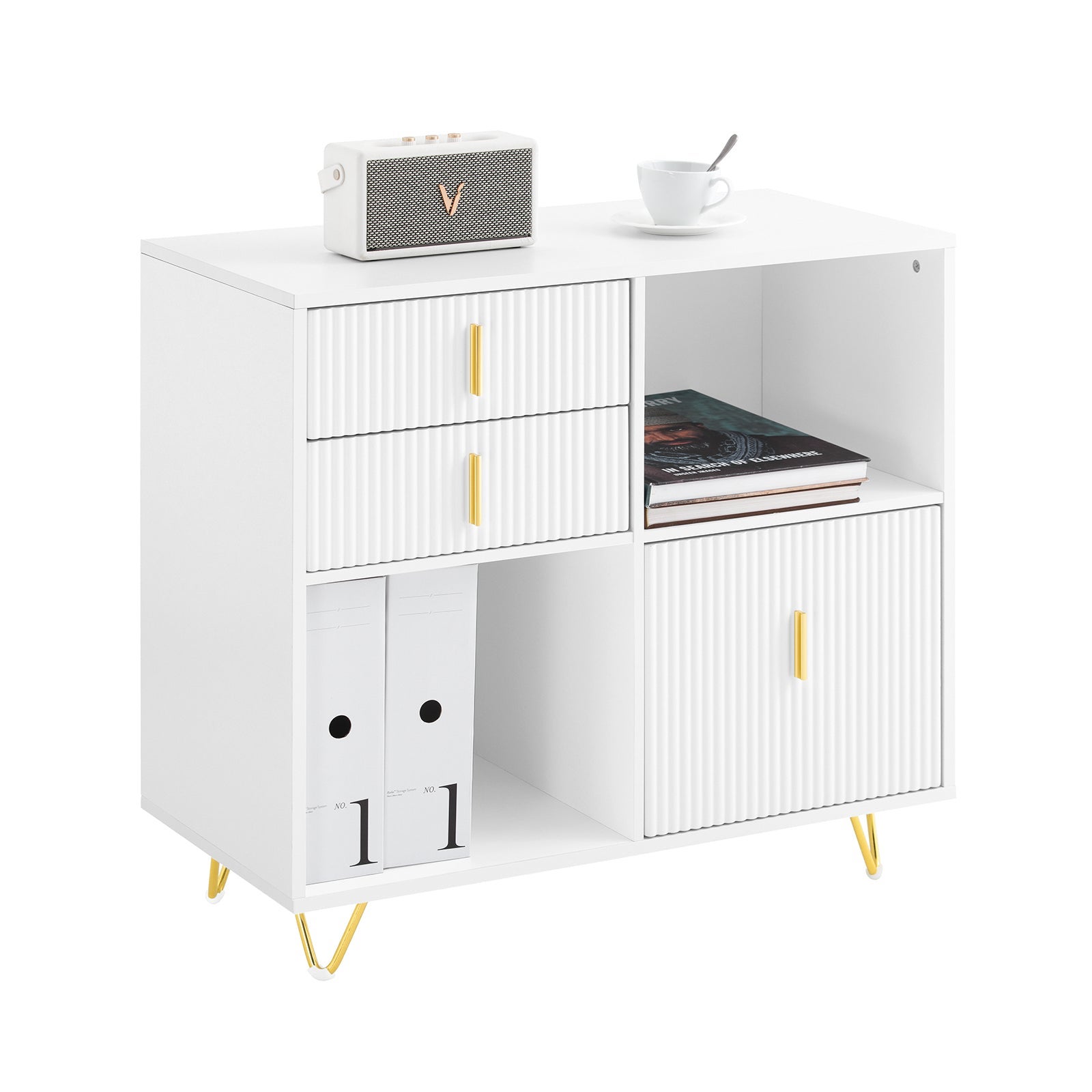 SoBuy Caisson de Bureau Organiseur Bureau Caisson de Rangement Bureau ...