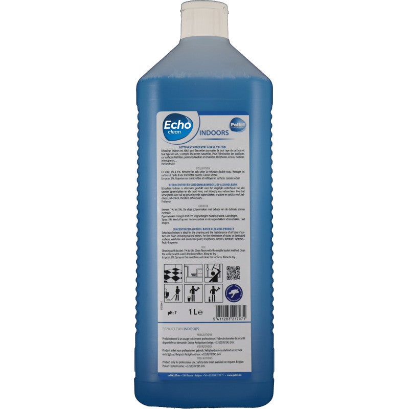 EchoClean Indoors - Limpiador de superficies económico - Pollet - 1 L ...
