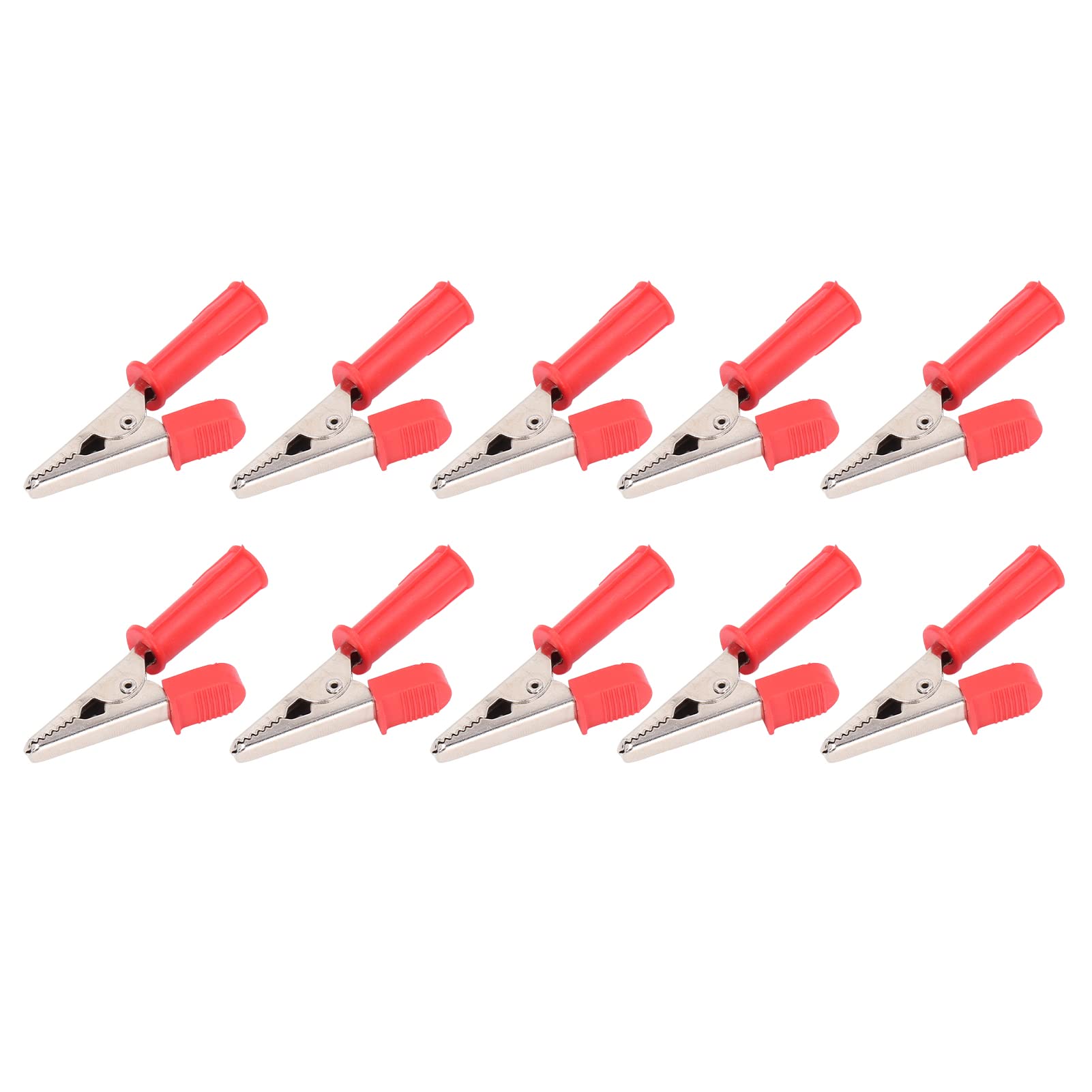 Lot De 10 Pinces Crocodiles Isol es En Laiton Avec Douille De 4 Mm