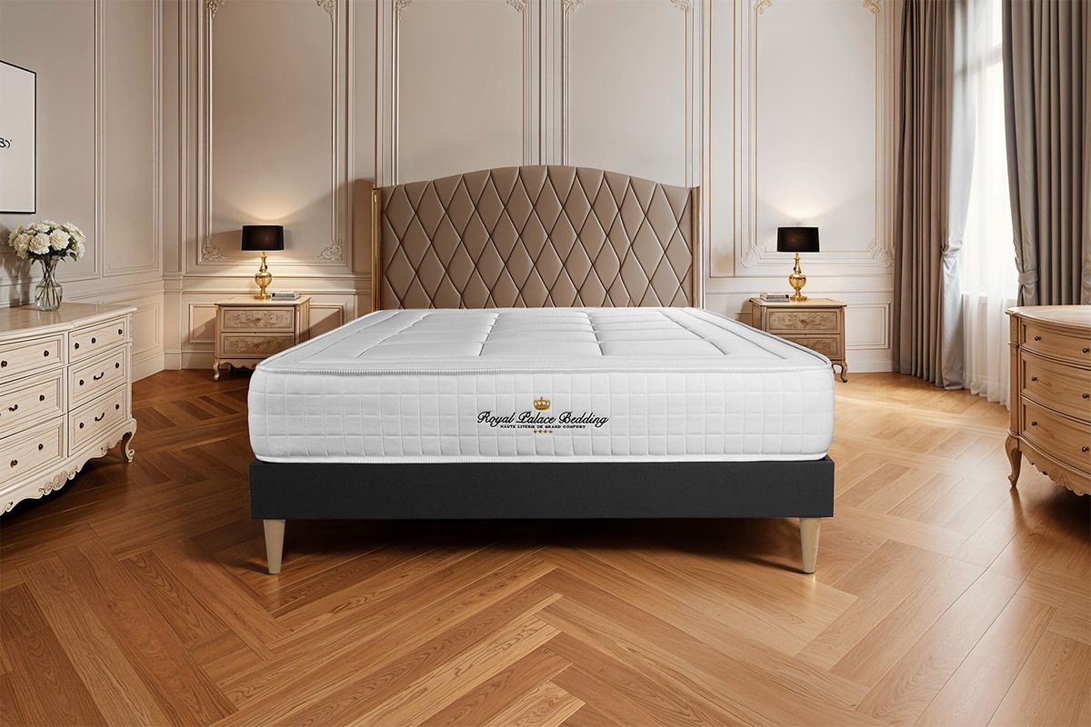 Ensemble matelas 160 x 200 cm Balmoral - Mémoire de forme - Ep : 24 cm ...