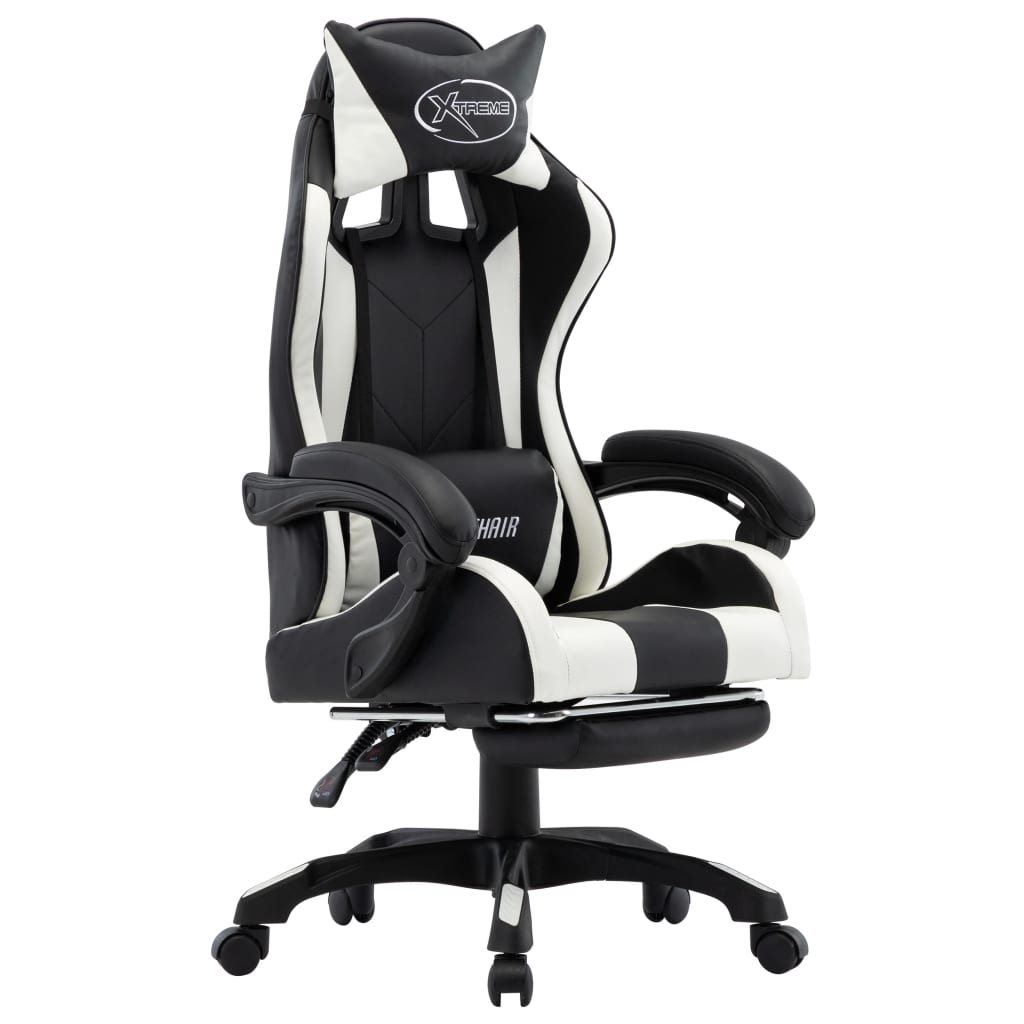 Chaise fauteuil siège pivotante de bureau informatique étude de jeux ...
