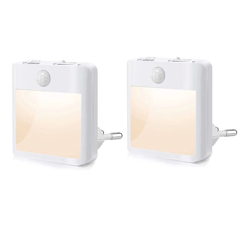 Luz de noche para niños,luz de noche,Luz nocturna regulable con sensor ...