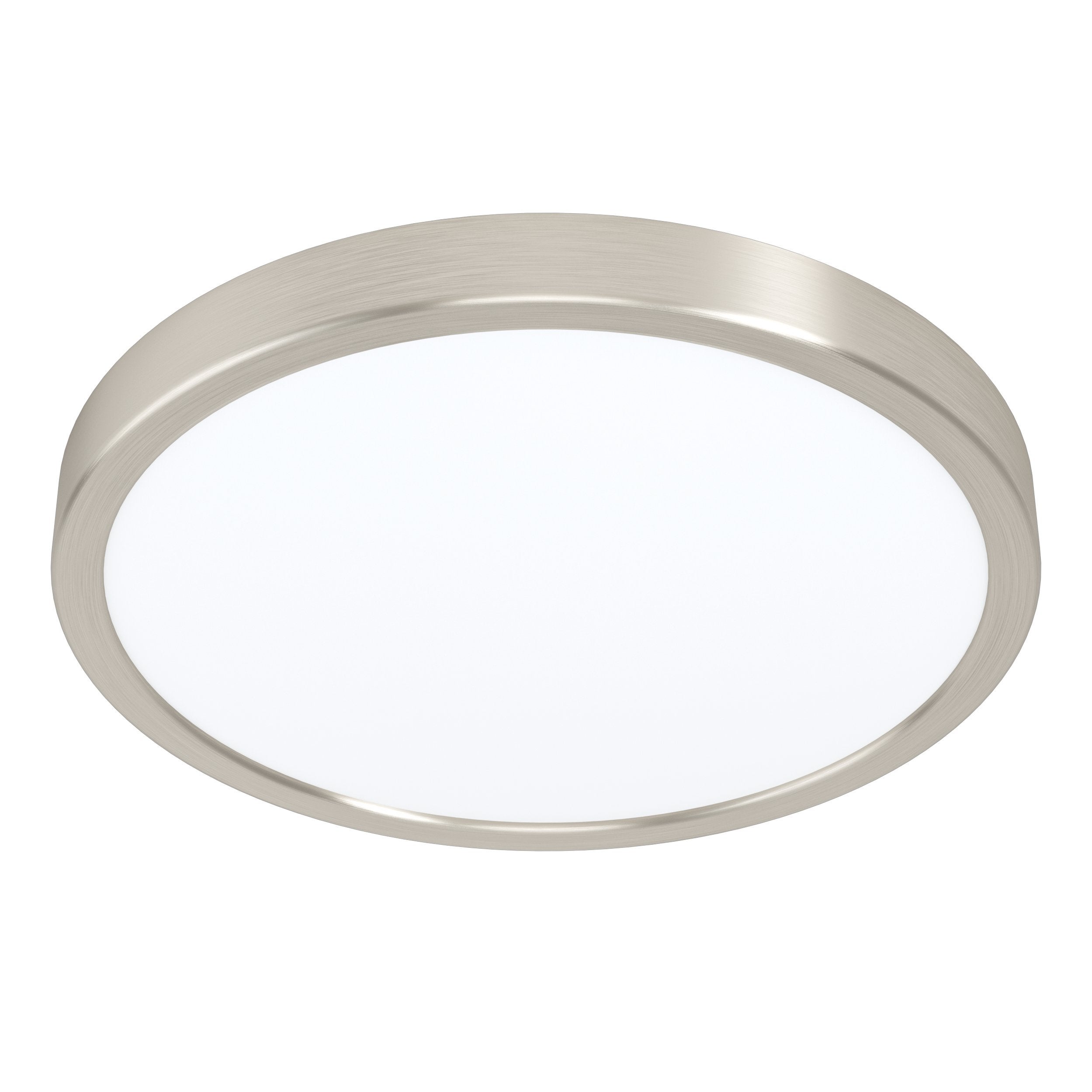 Downlight Superficie LED Eglo Fueva 5 Redondo Niquel-mate Luz Neutra ...