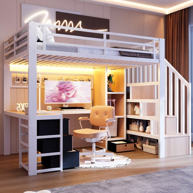 Lit hauteur bureau au meilleur prix | Leroy Merlin