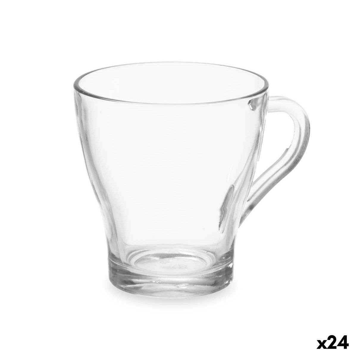 Tazza Trasparente Vetro 280 ml (24 Unità) | Leroy Merlin