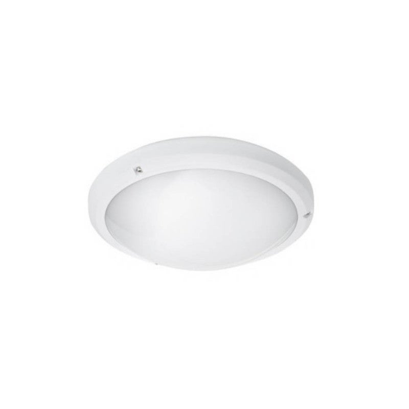 Plafón LED 14W 1200lm 120° Estanco IP65 IK10 Ø265mm - Blanco Natural ...