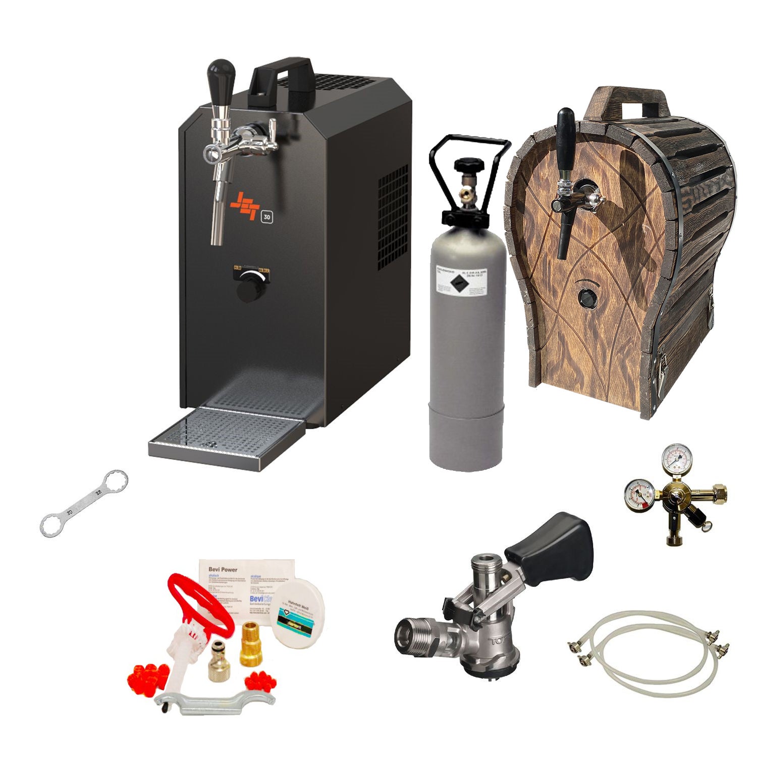 Ensemble complet - Tireuse a biere - JET 30 machine a biere, pompe a ...