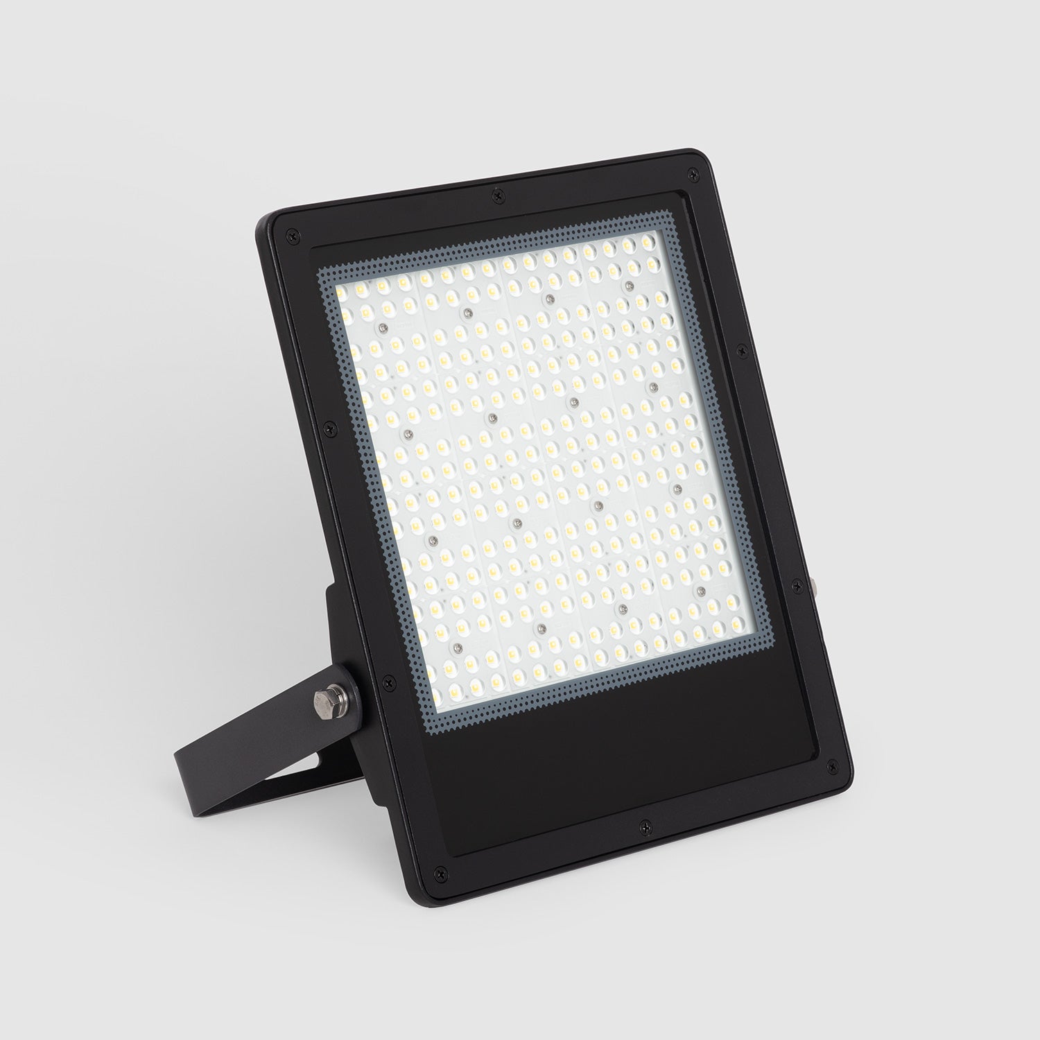 Projecteur LED 150W Dimmable TRIAC 170 lm/W IP65 ELEGANCE Slim PRO Noir ...