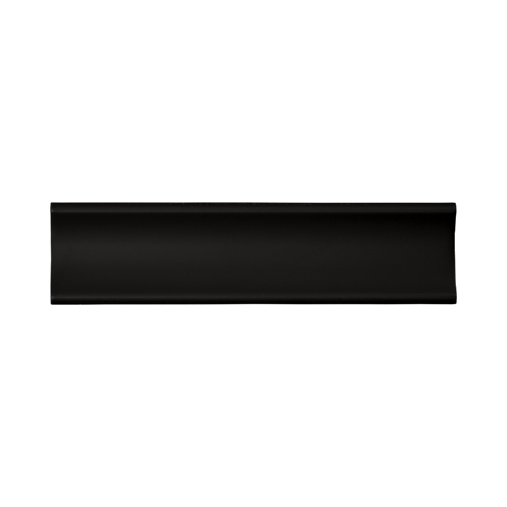 Escocia Ceramica de medida 5x20cm y color Negro Mate 1pza | Leroy Merlin