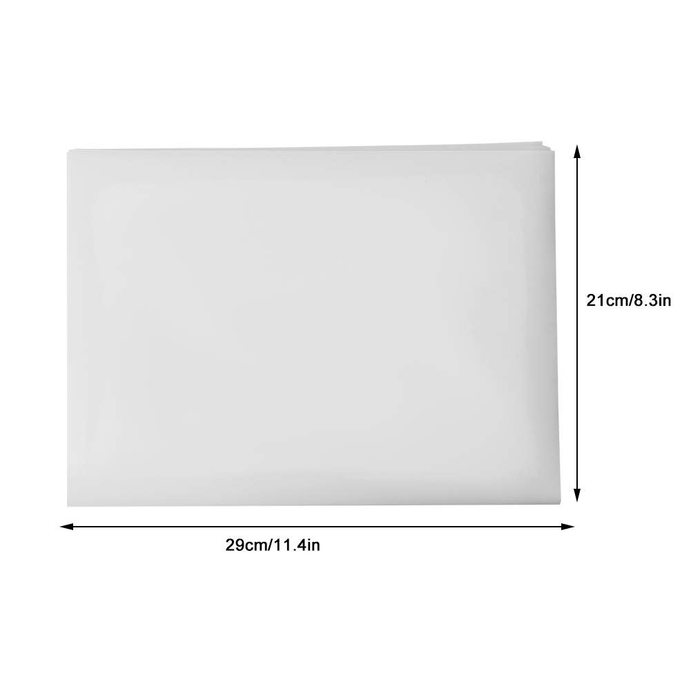 100 feuilles de papier autocollant format A4, papier autocollant ...