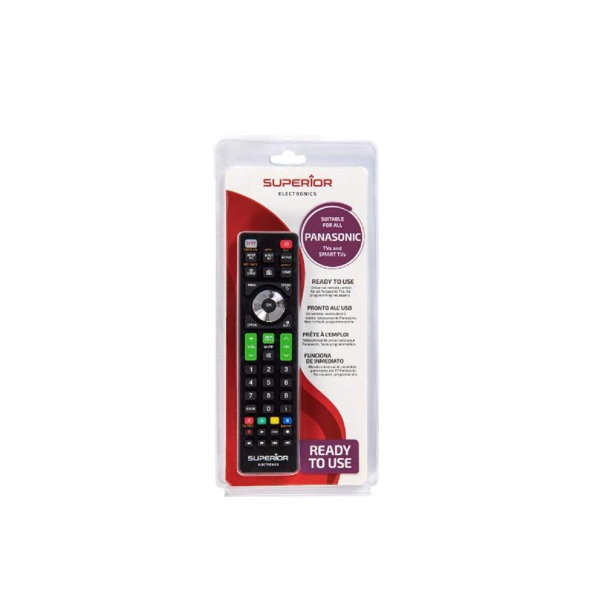 Superior Electronics SUPTRB007 télécommande IR Wireless TV Appuyez sur ...