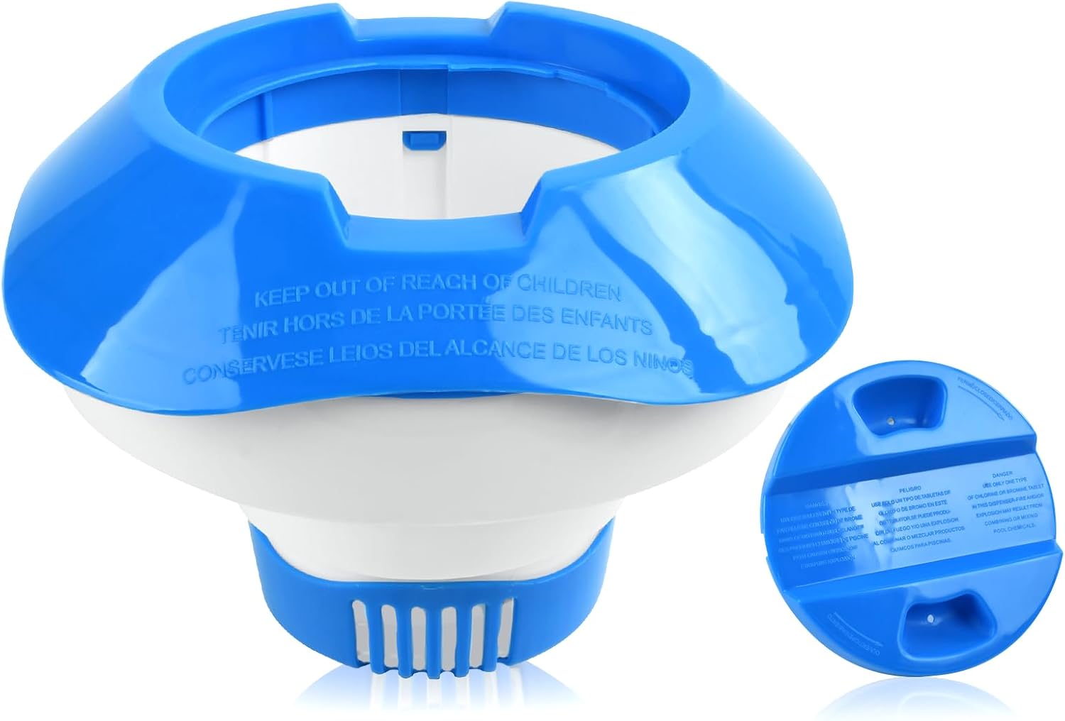 Distributeur de chlore flottant de 7 pouces, distributeur de chlore ...