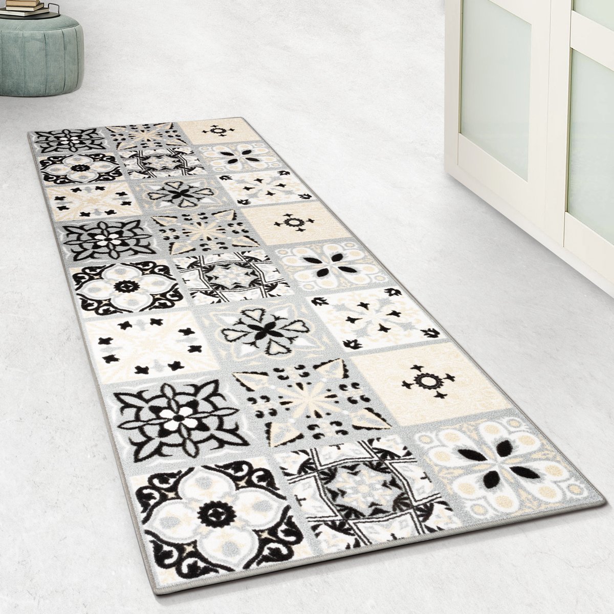 KARAT >Tapis de couloir Dublin Antidérapant 80 x 400 cm | Leroy Merlin
