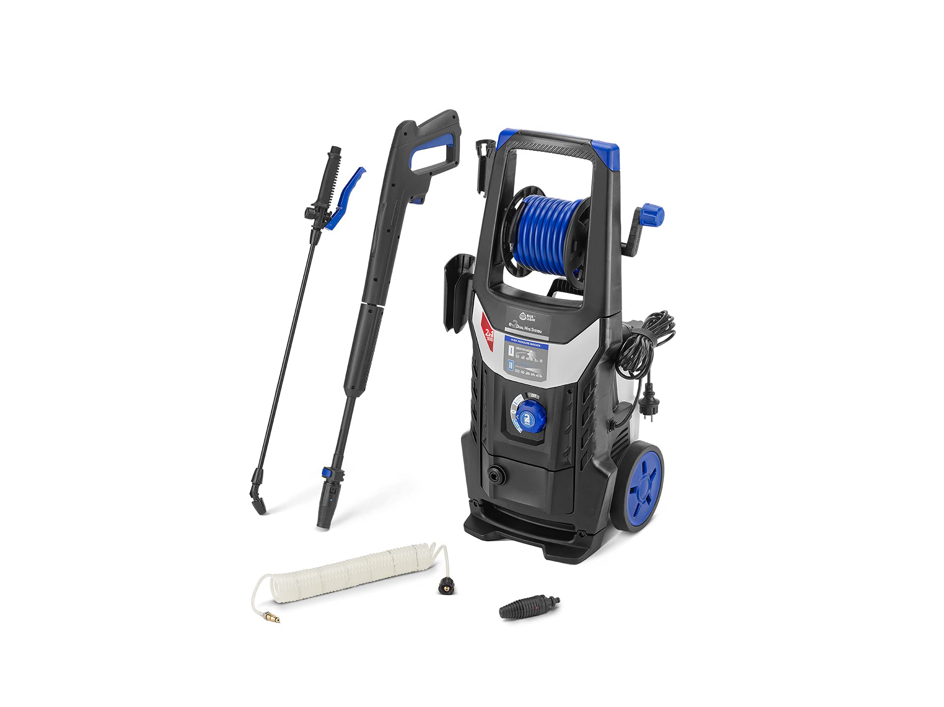 AR Blue Clean Idropulitrice ad Alta Pressione e-2 DHS con Nebulizzatore ...