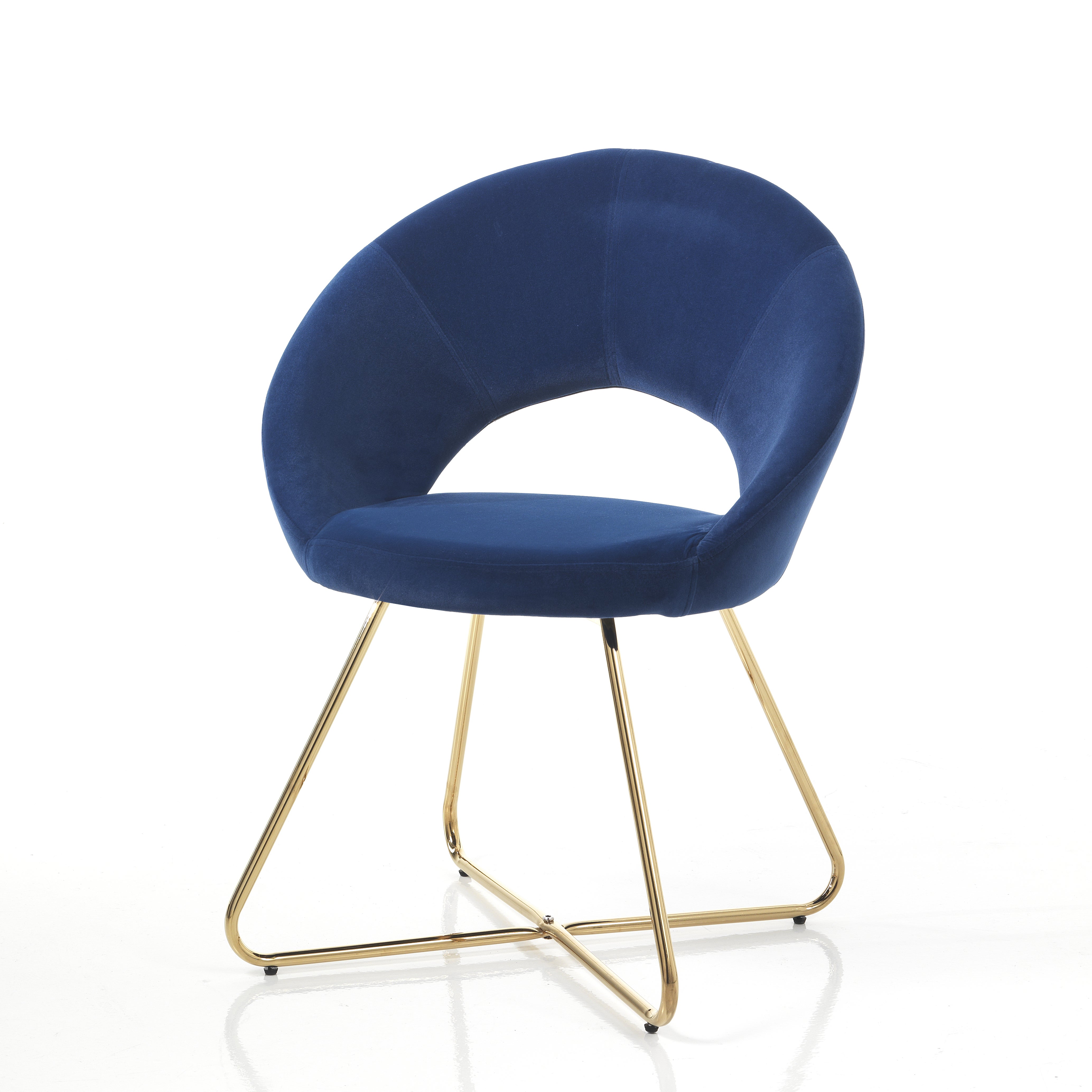 Chaise / Fauteuil LAUREL BLEU | Leroy Merlin