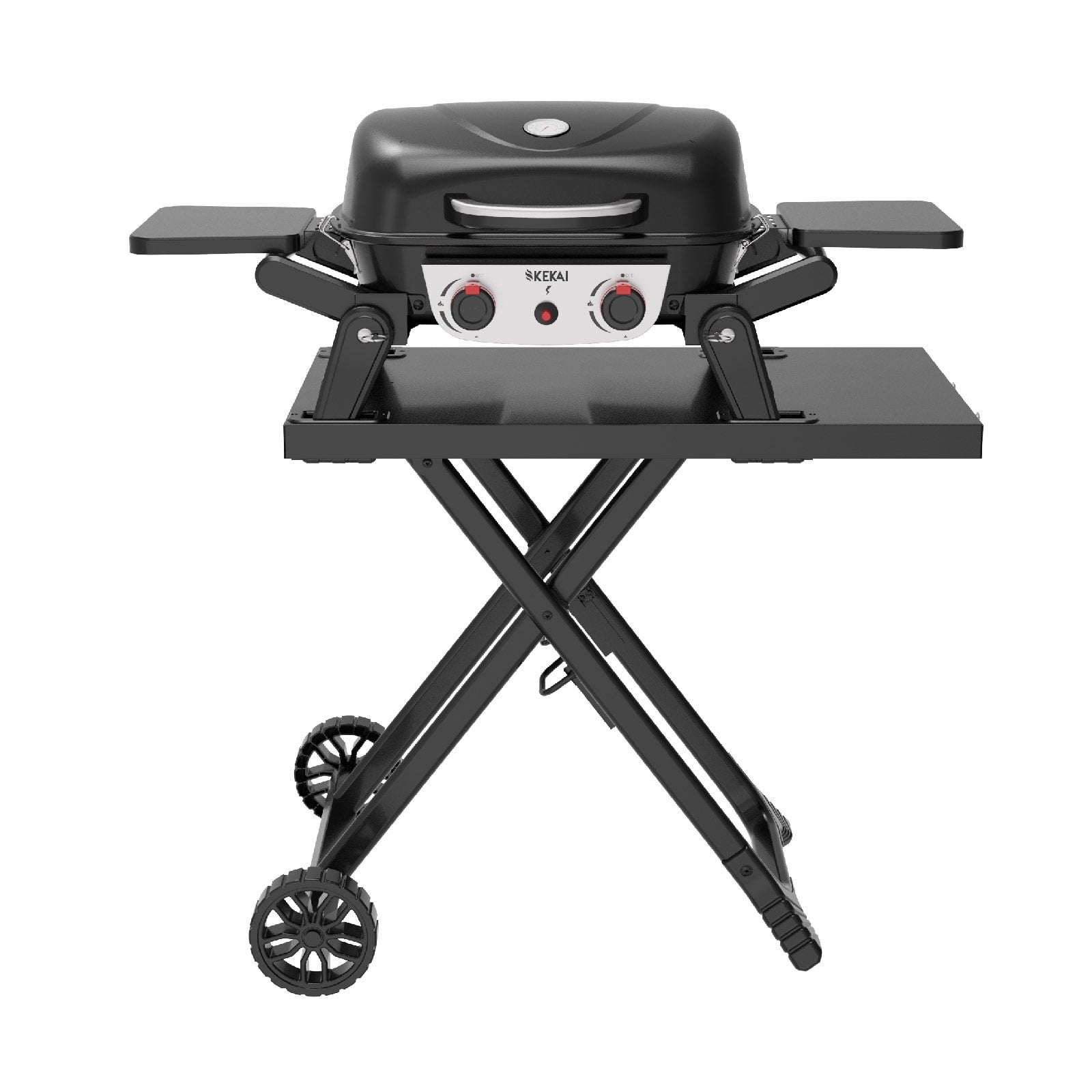 Barbacoa de Gas de Sobremesa Portátil Kekai Erie de 5 kW Kit Carro ...