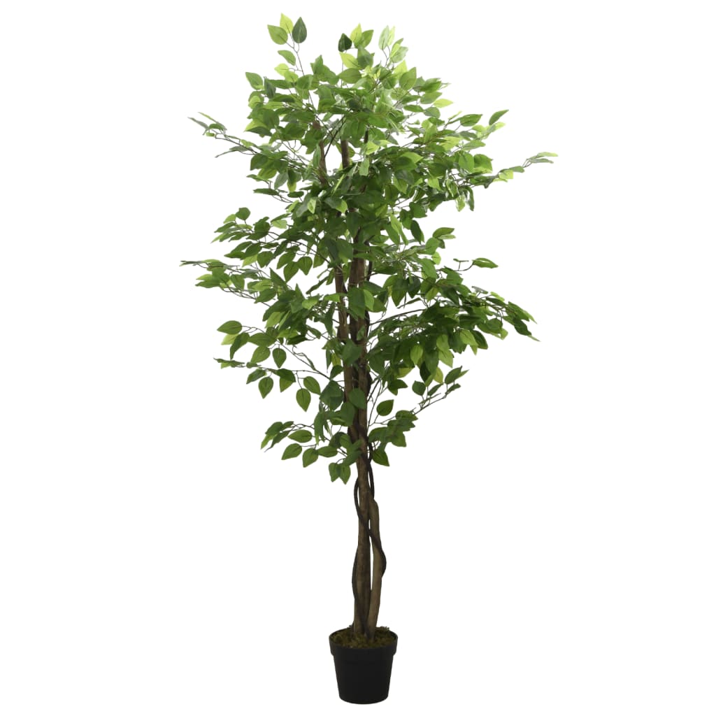 Árbol Ficus Artificial Con 1260 Hojas Verde 200 Cm Leroy Merlin