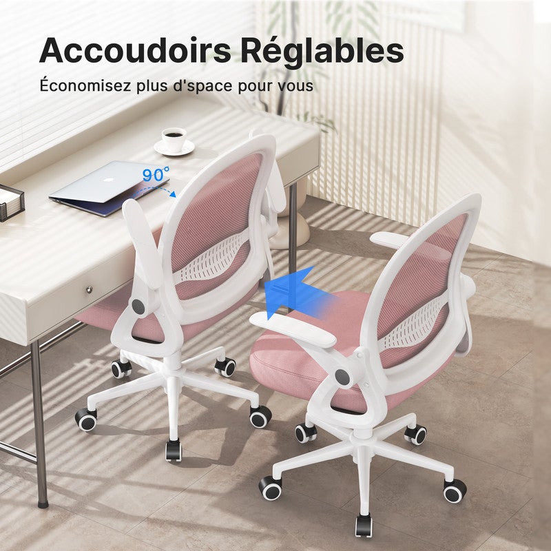 Silla de Oficina-Silla de Oficina Rattantree con Reposabrazos-Silla ...