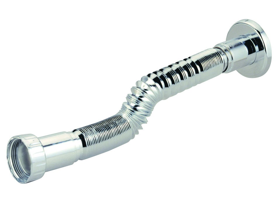 Sanycces - Siphon Pp Chrome Extensible 1" 1/4 32/40 | Leroy Merlin