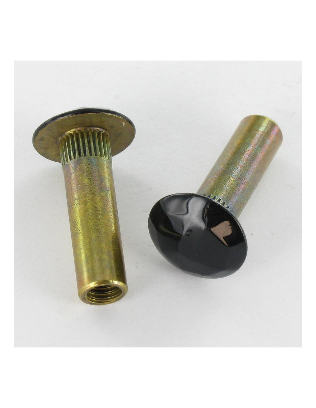 Écrou Relieur Tête bombee MARTELE M6X18 8X24 Acier zingué blanc-10 ...