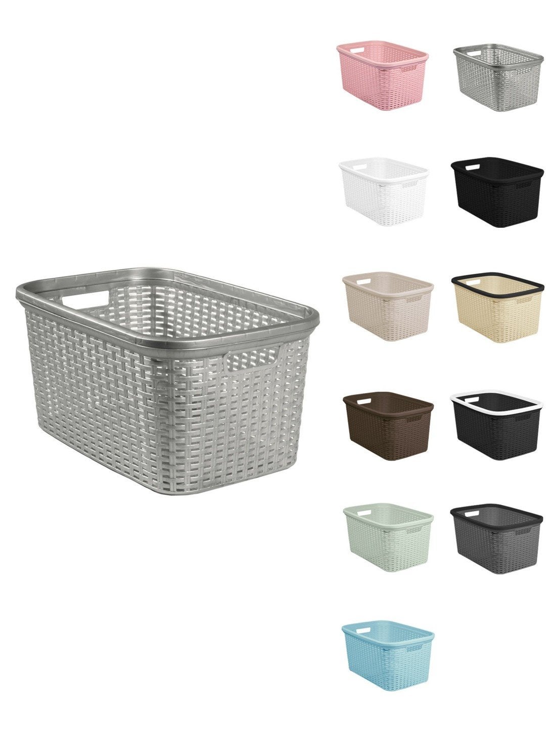 JARDIN202 - Cesta para la Colada 25 x 53 x 36 cm - Cesto ropa sucia ...