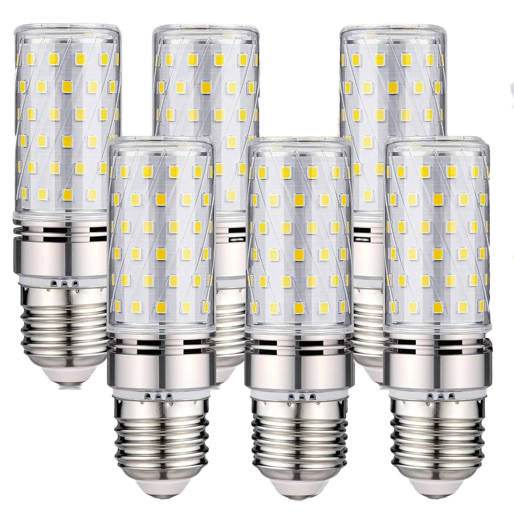 Lot de 6 ampoules LED E27 -16 W Blanc froid 6000 K 1600 lm (équivalent à une ampoule halogène de ...