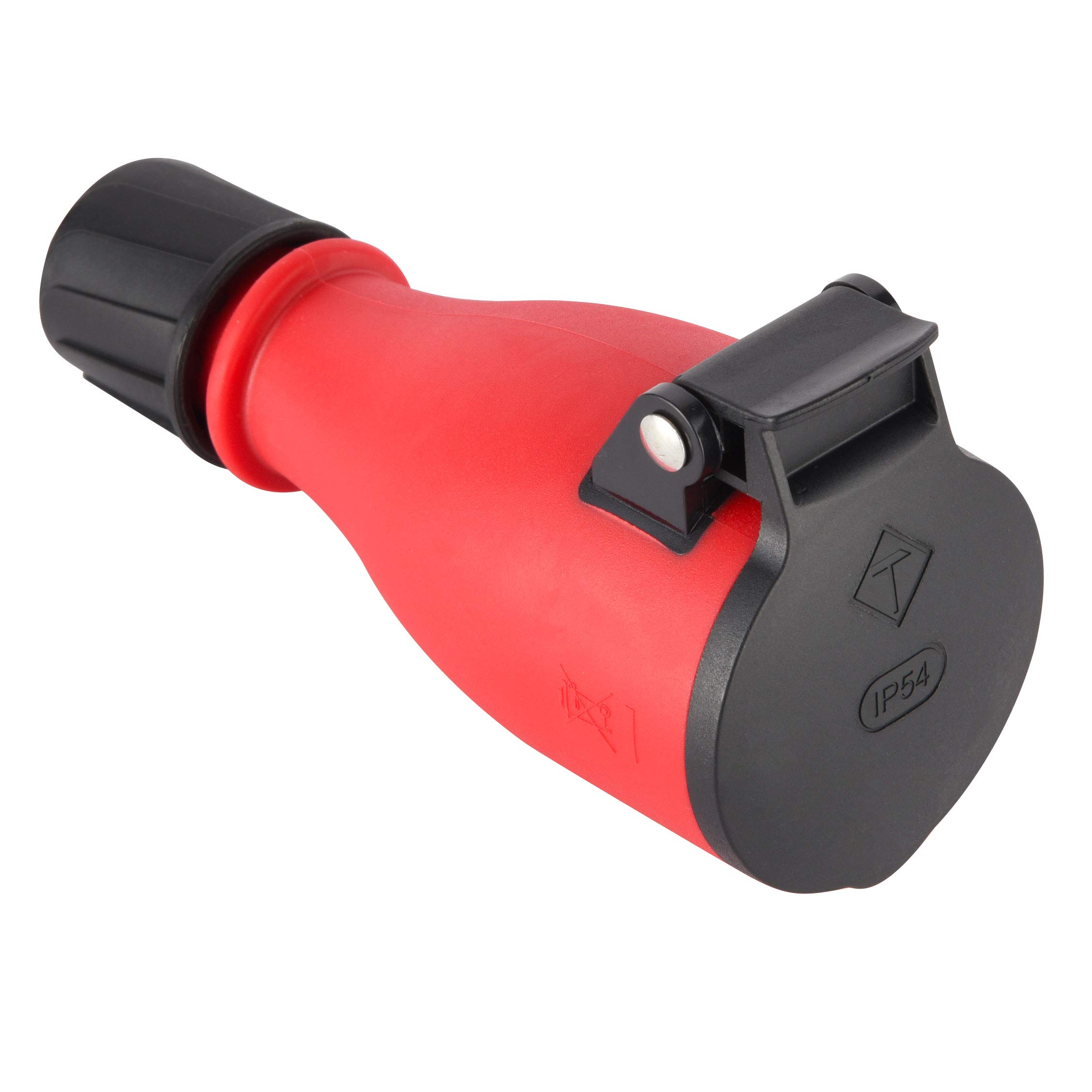 Electraline 55083 Presa Professionale Schuko, Protezione IP54, con ...