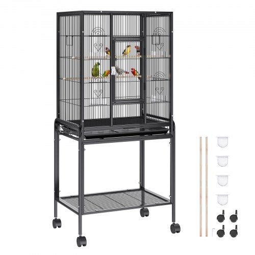 Voliera per uccelli, 61x43x137 cm, acciaio al carbonio | Leroy Merlin