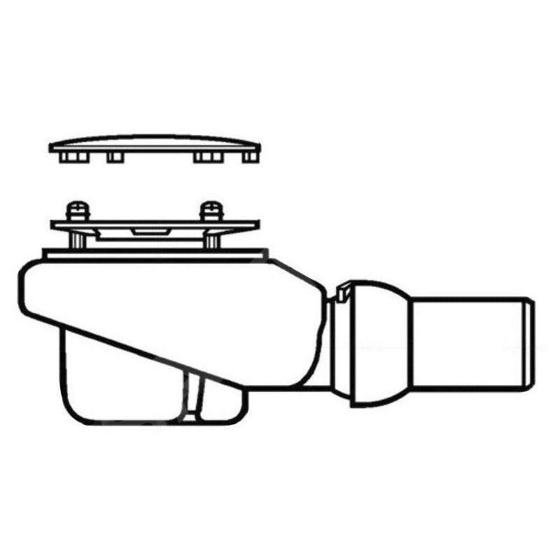 Villeroy & Boch Subway Infinity - Garniture de vidage Tempoplex Plus ...