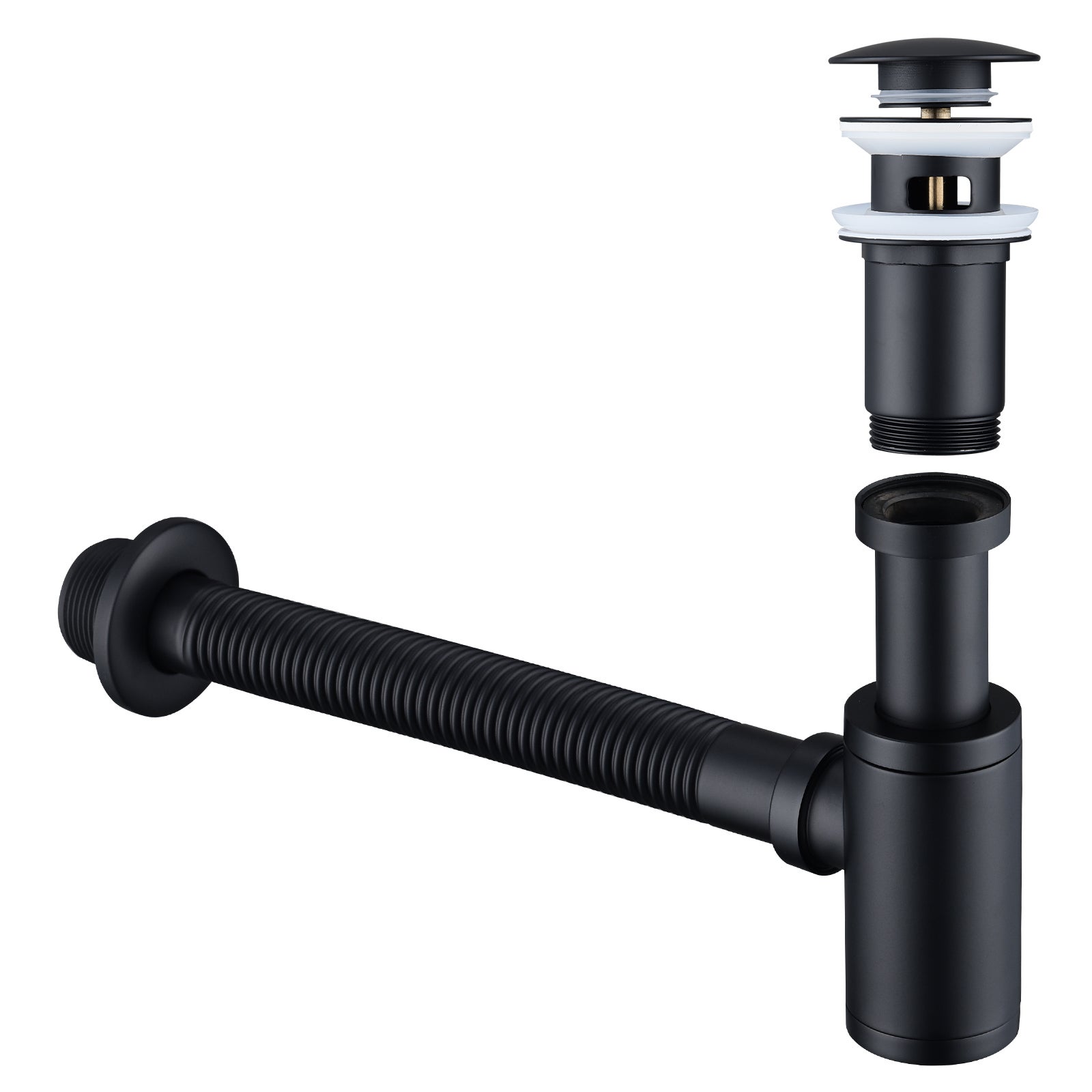 Siphon de Lavabo avec Bonde Siphon Universel et Bonde d'écoulement ...