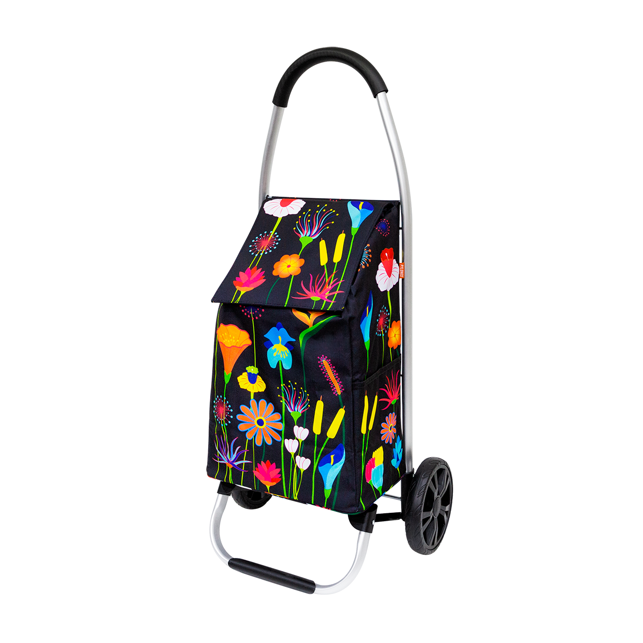 Chariot de courses - Trolly Jardin fleuri | Leroy Merlin