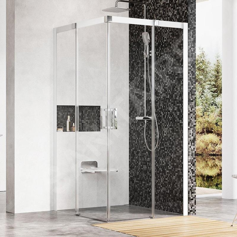 Ravak Matrix - Cabine de douche en quatre parties MSRV4-80/80, 785-805 ...
