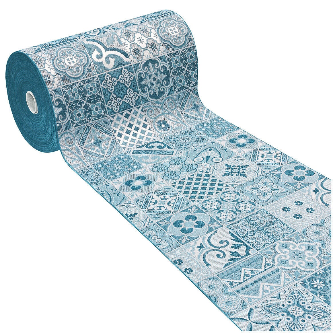 Tapis de Cuisine 54x80 cm Tissu Gobelin Coureur Lavable Antidérapant ...
