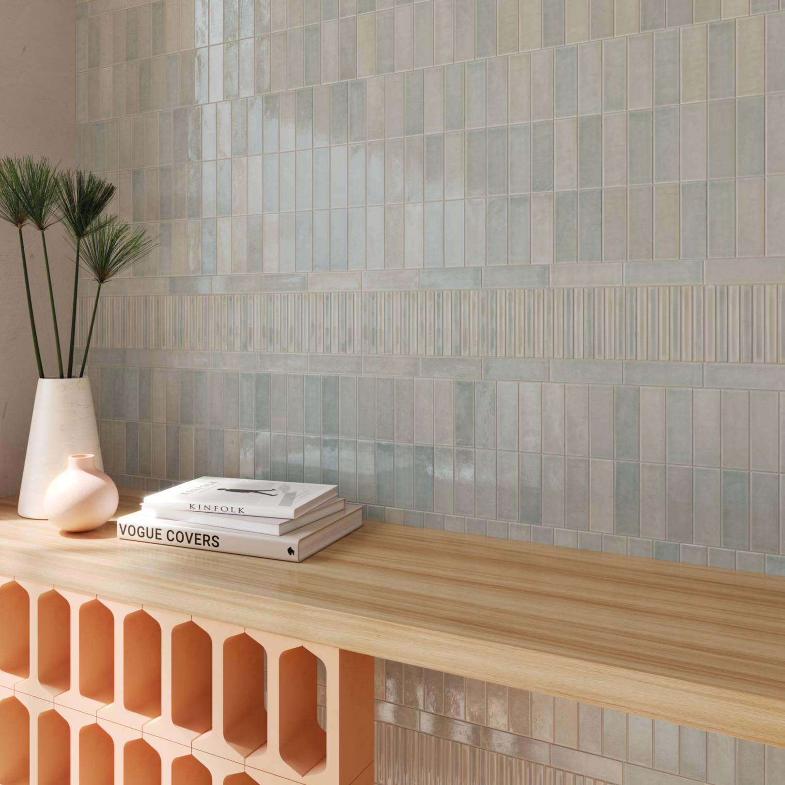 Carrelage mural faience effet graphique COLOUR NOTES | Leroy Merlin