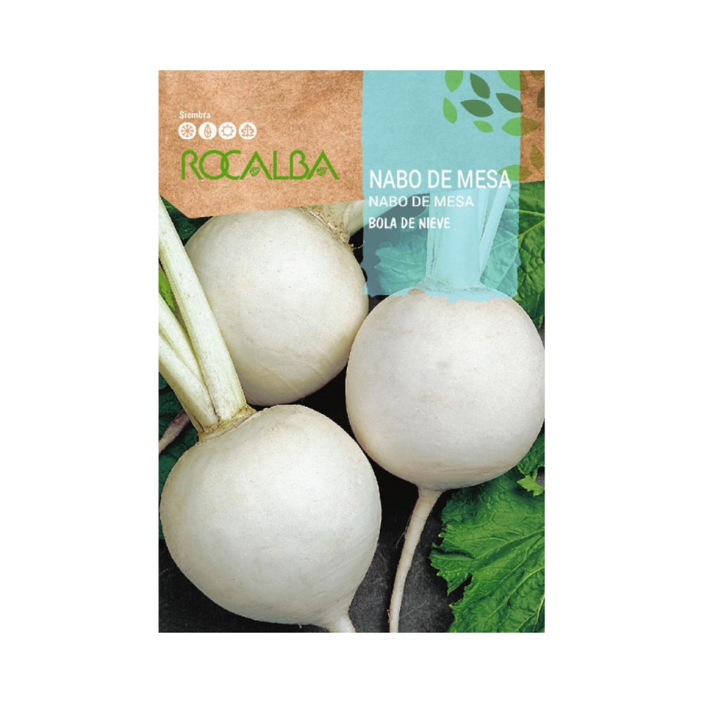 ROCALBA NABO DE MESA BOLA DE NIEVE 10g, Pack 5 sobres | Leroy Merlin