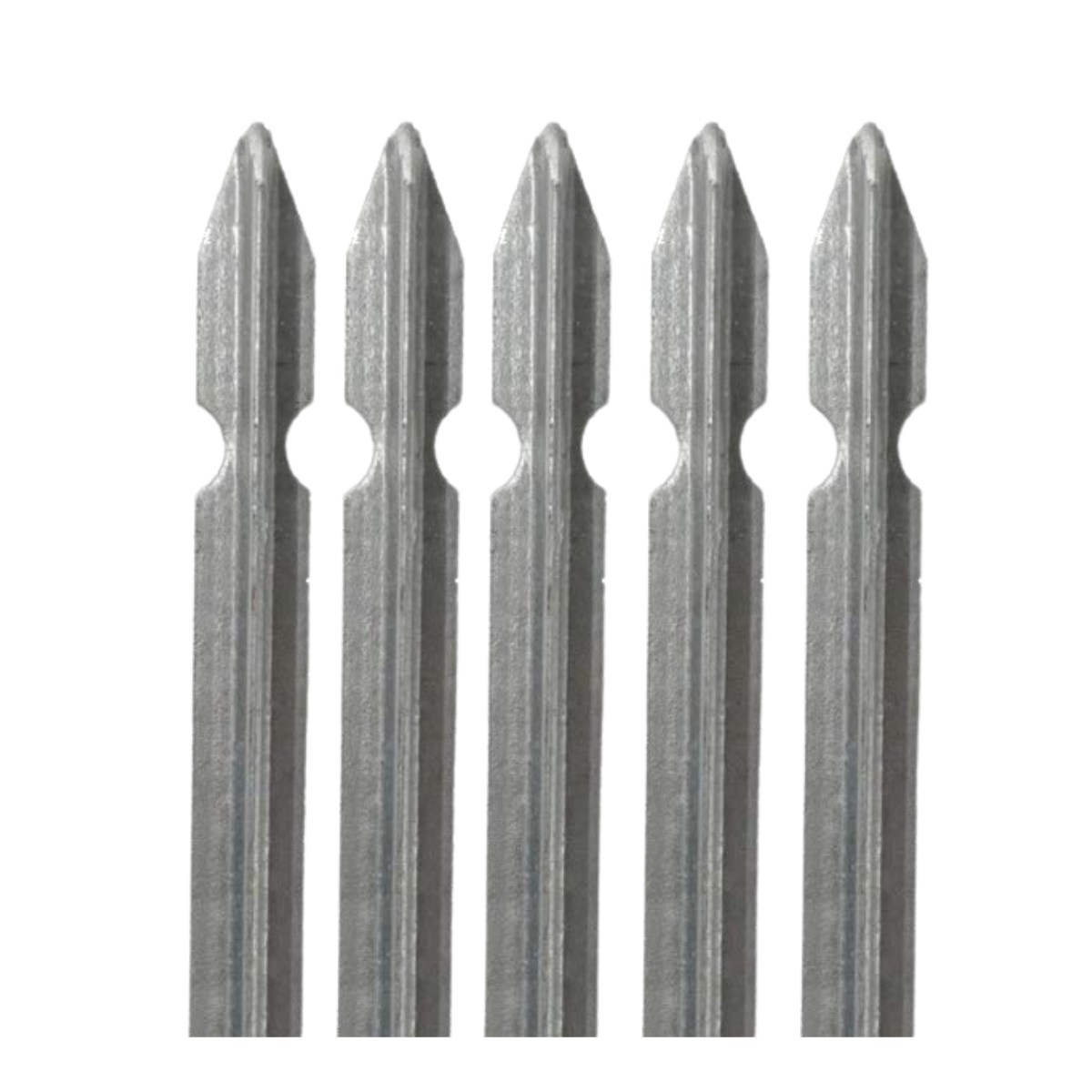 5 Pali 250 cm Zincati in ferro per Recinzione | Leroy Merlin