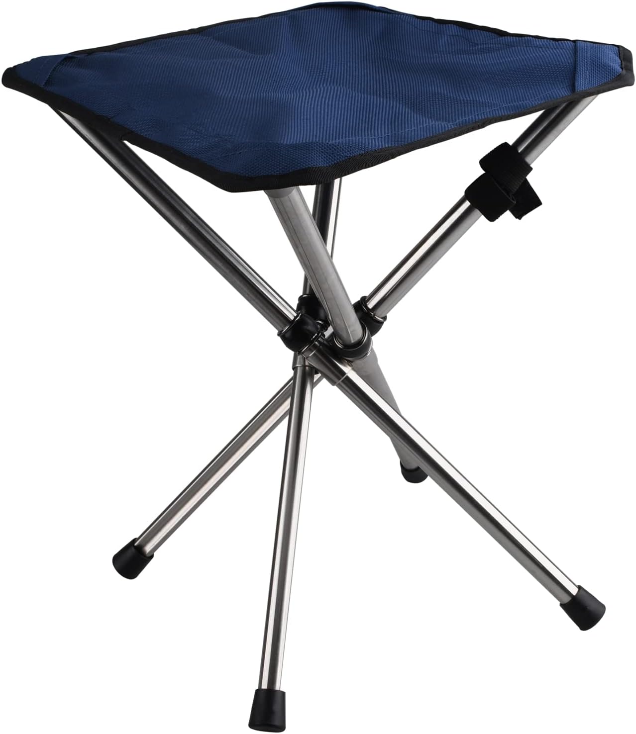(Bleu - L)Tabouret Pliant Camping Siège de Pêche Trépied Pliable Petit ...