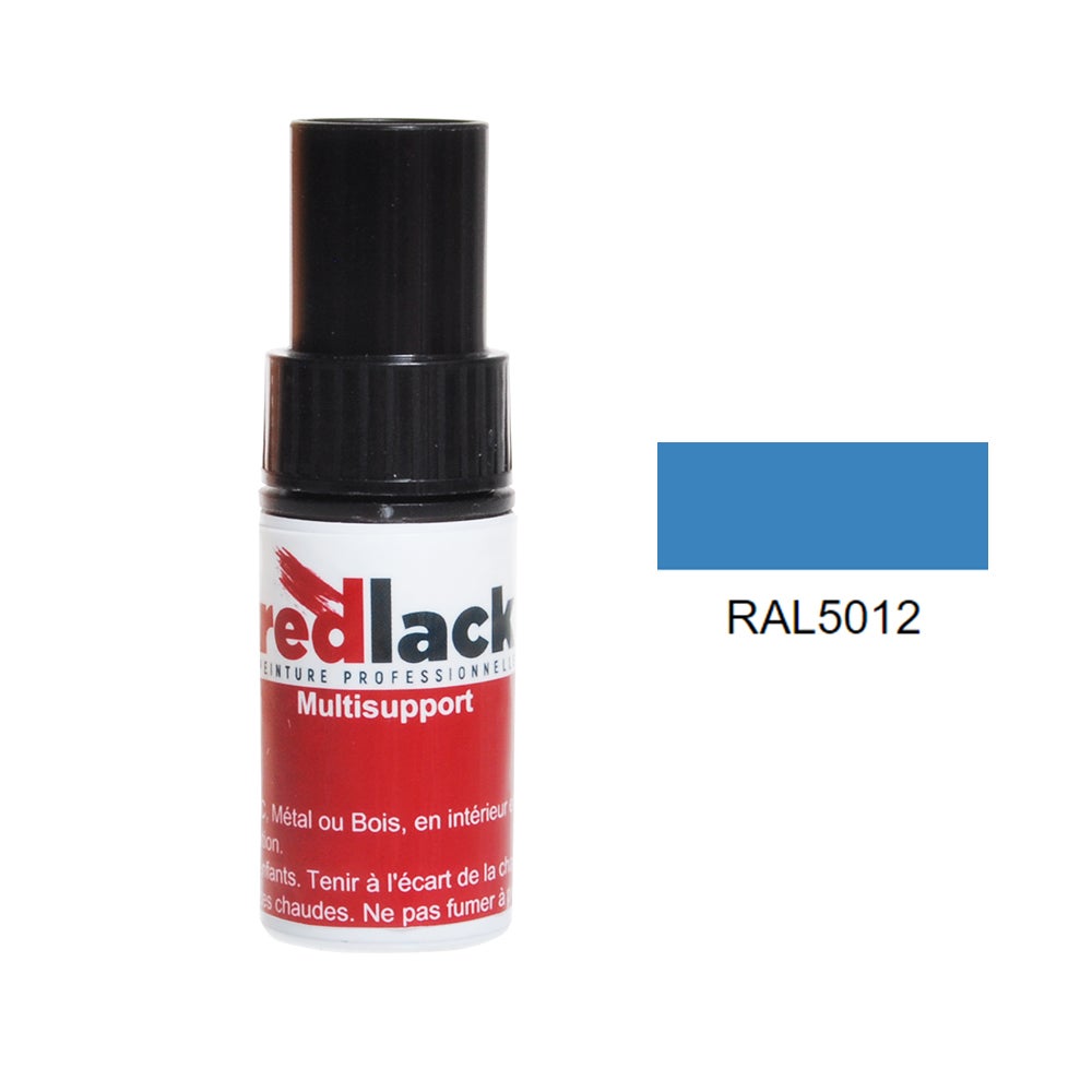 Bote pintura retoque Azul luminoso RAL 5012 Mate multisoporte Redlack ...